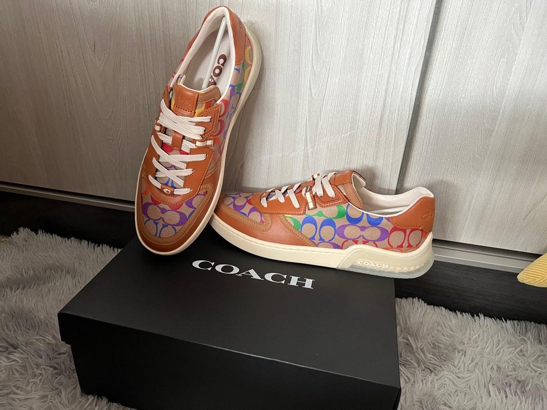 Coach Signature Pride Sneakers (BNIB), Men's Fashion, Footwear ...