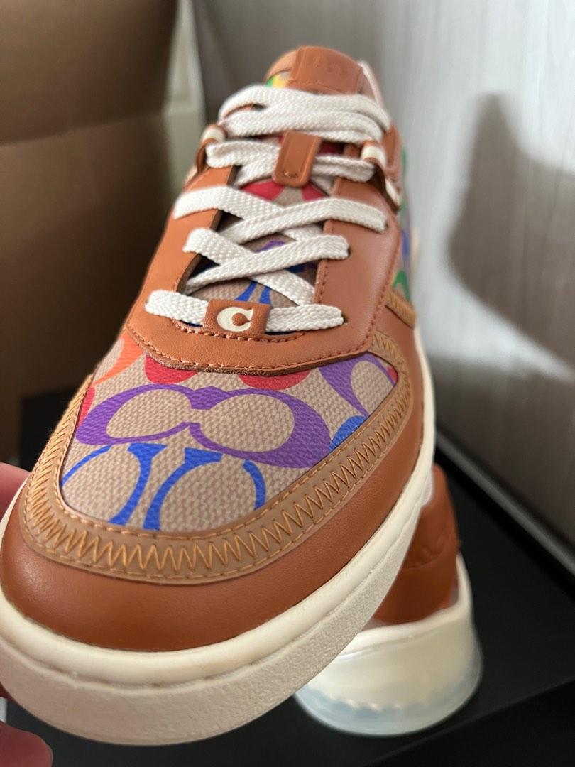Coach Signature Pride Sneakers (BNIB), Men's Fashion, Footwear ...
