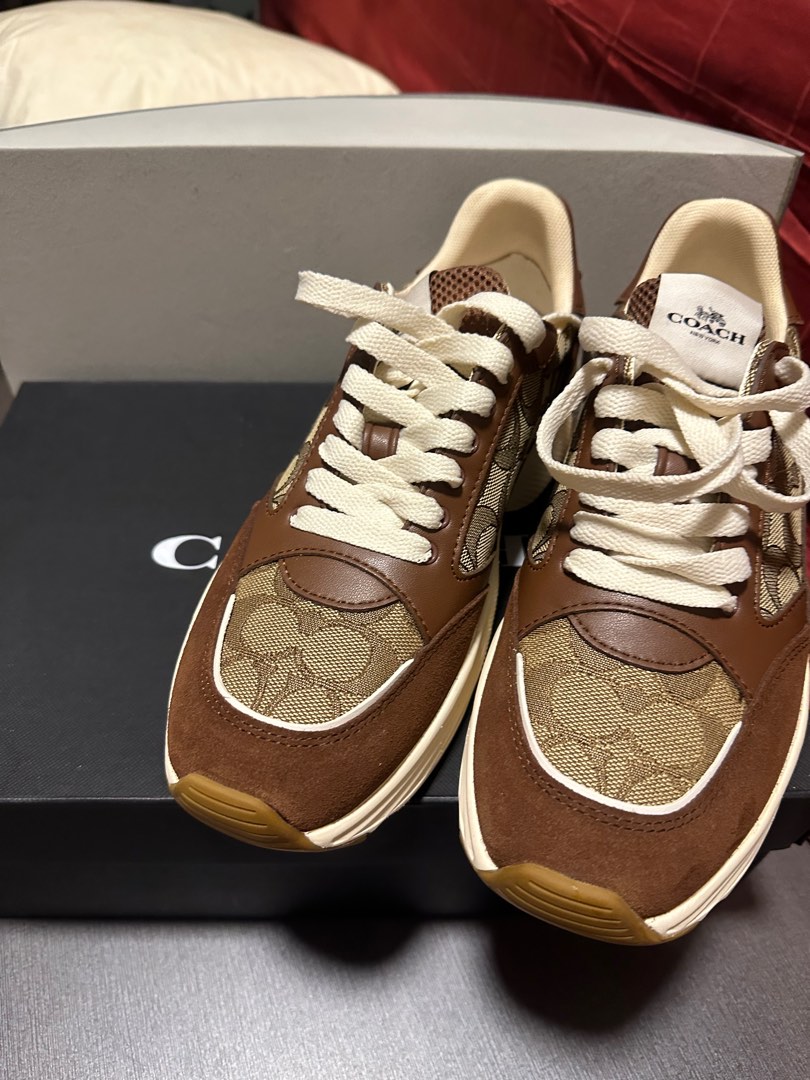 Coach sneakers, Luxury, Sneakers & Footwear on Carousell