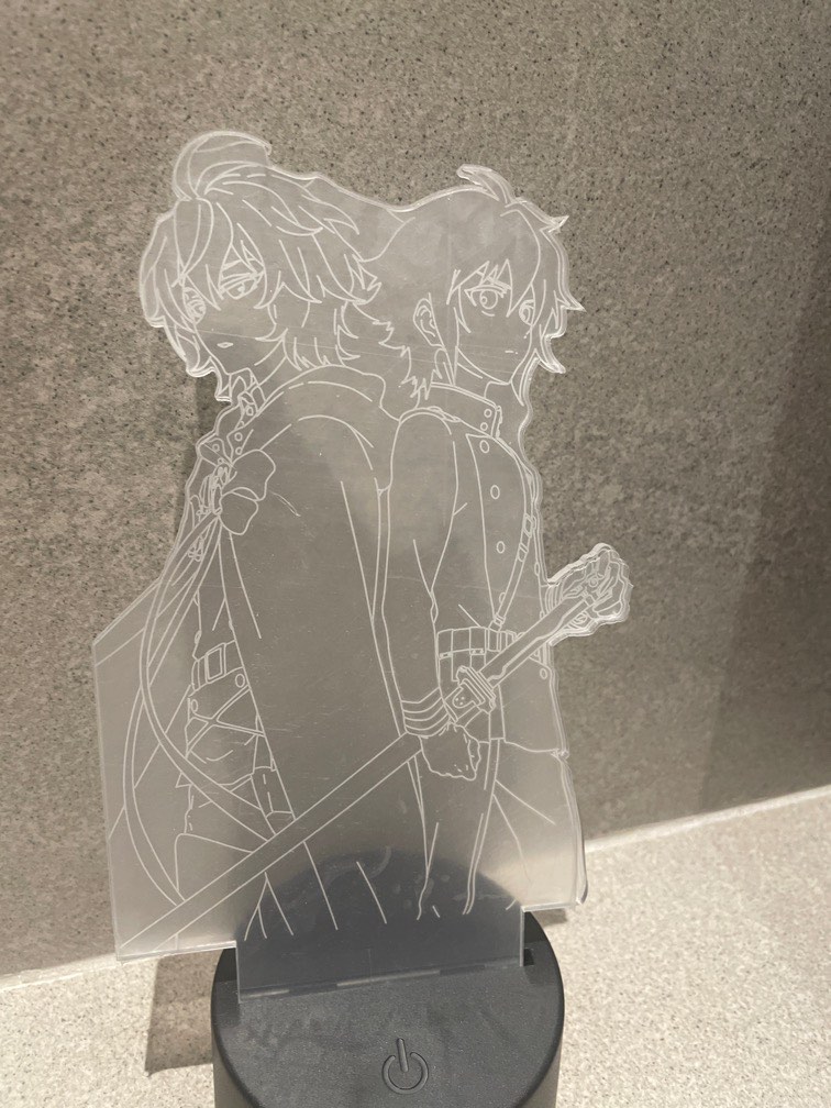 code geass light like decor for home/room transparent, Furniture & Home ...