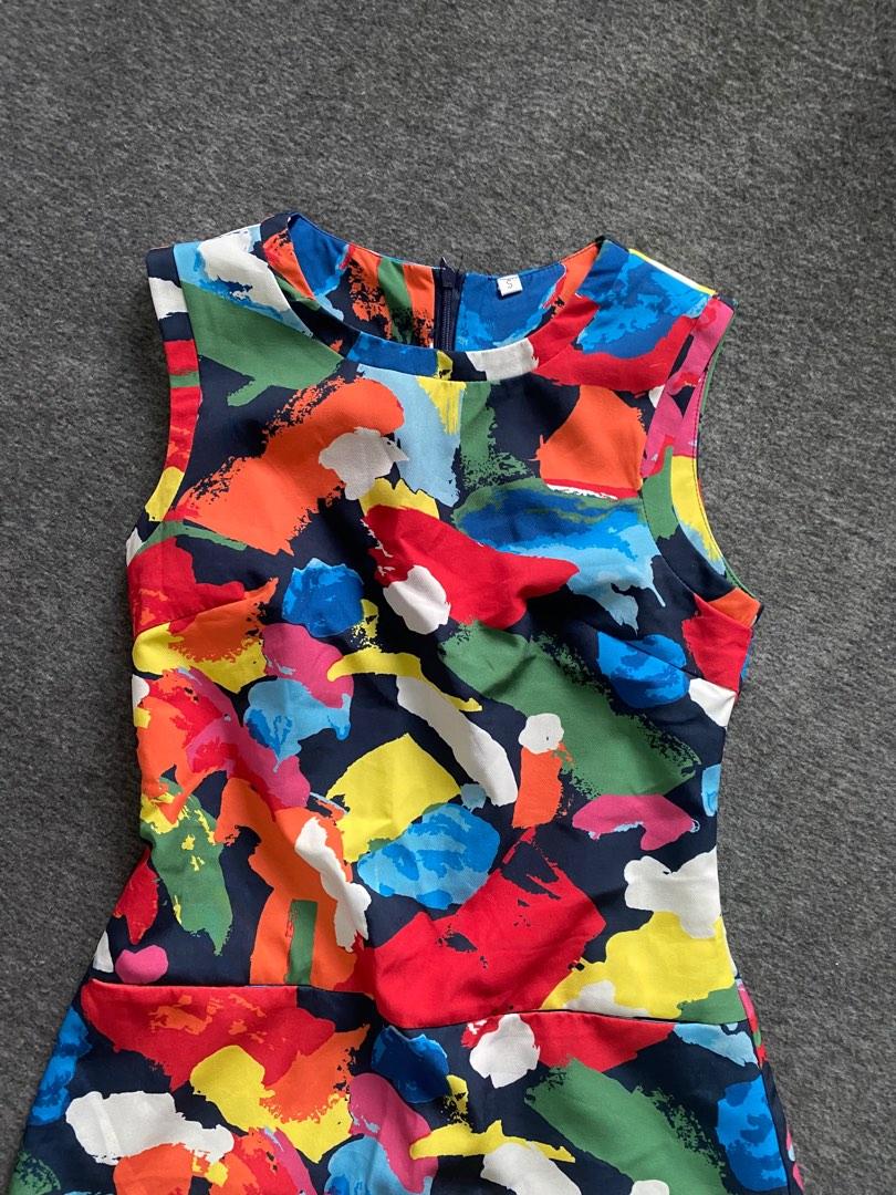 Color Splash Dress Office wear OL formal , Women's Fashion, Dresses ...