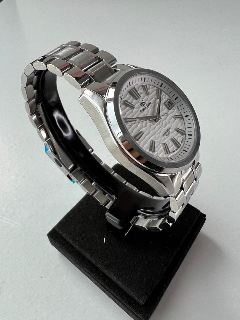 Custom Grand Seiko Mod White Wave GS, Men's Fashion, Watches ...