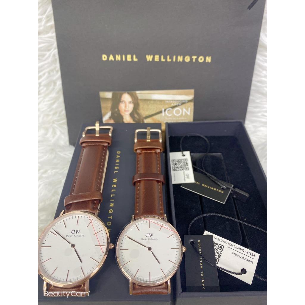 Daniel Wellington Couple Watch Stainless Steel With Box Paper Bag and ...
