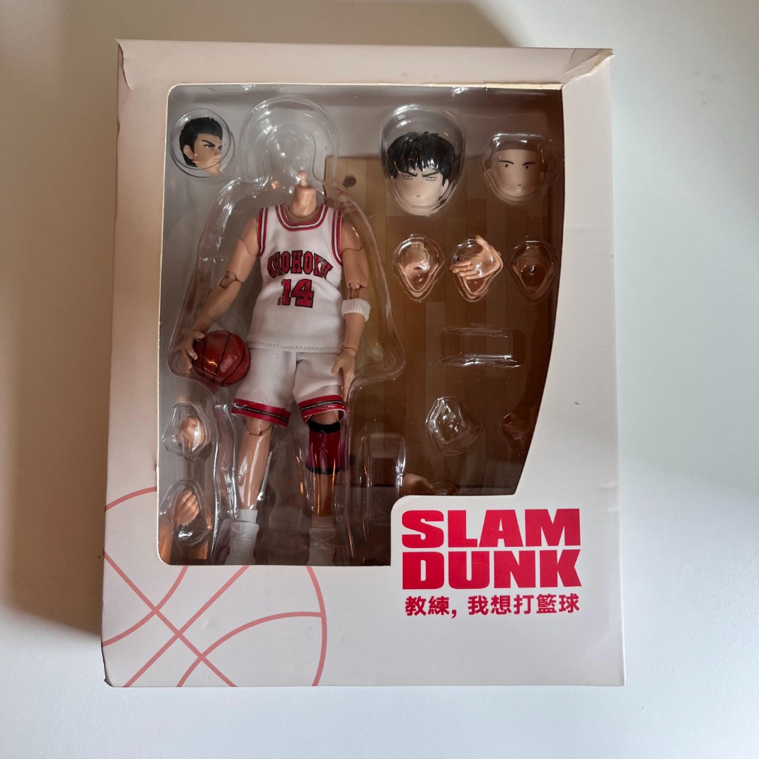 Dasin Model Slam Dunk Basketball Action Figure - Shohoku No.14 Hisashi ...
