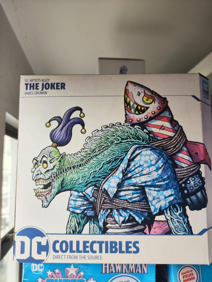 DC Collectibles Artists Alley: The Joker by James Groman Designer Vinyl ...