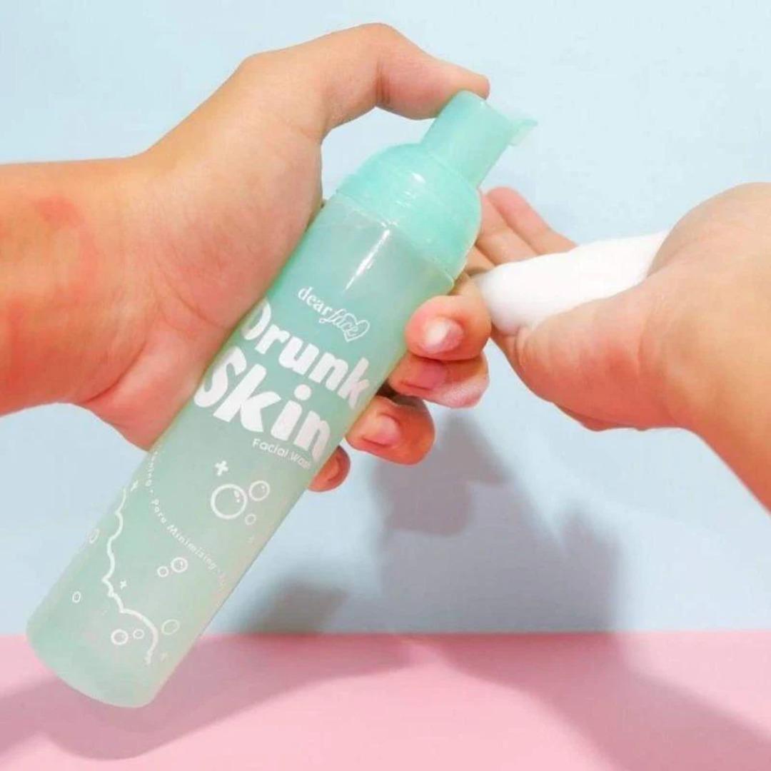 Dear Face - Drunk Skin Facial Foaming Wash 100 ml, Beauty & Personal ...