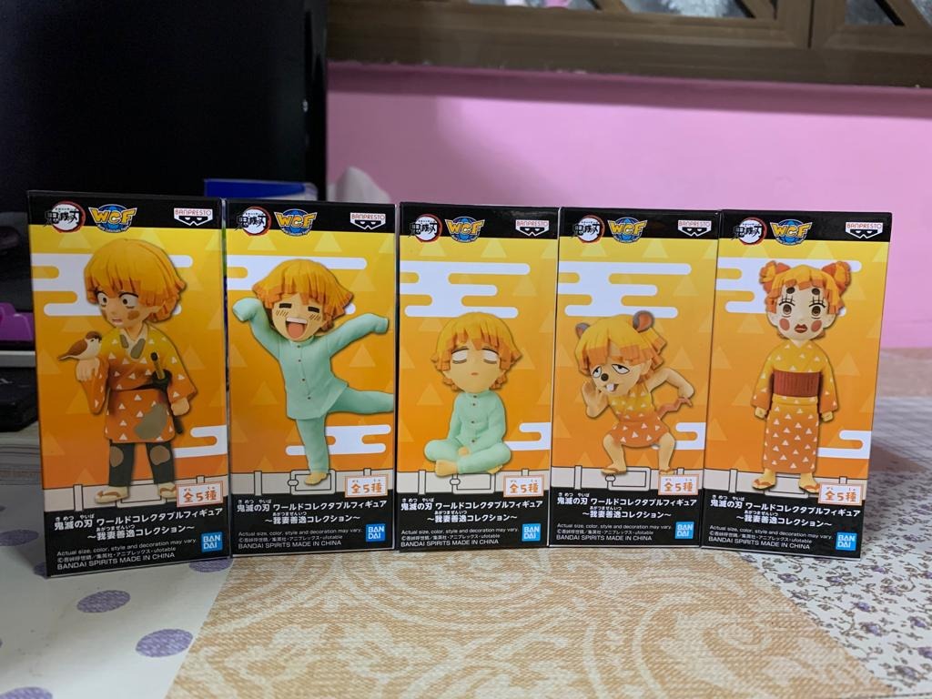 Demon Slayer: Kimetsu no Yaiba Figure WCF Agatsuma Zenitsu Collection ...