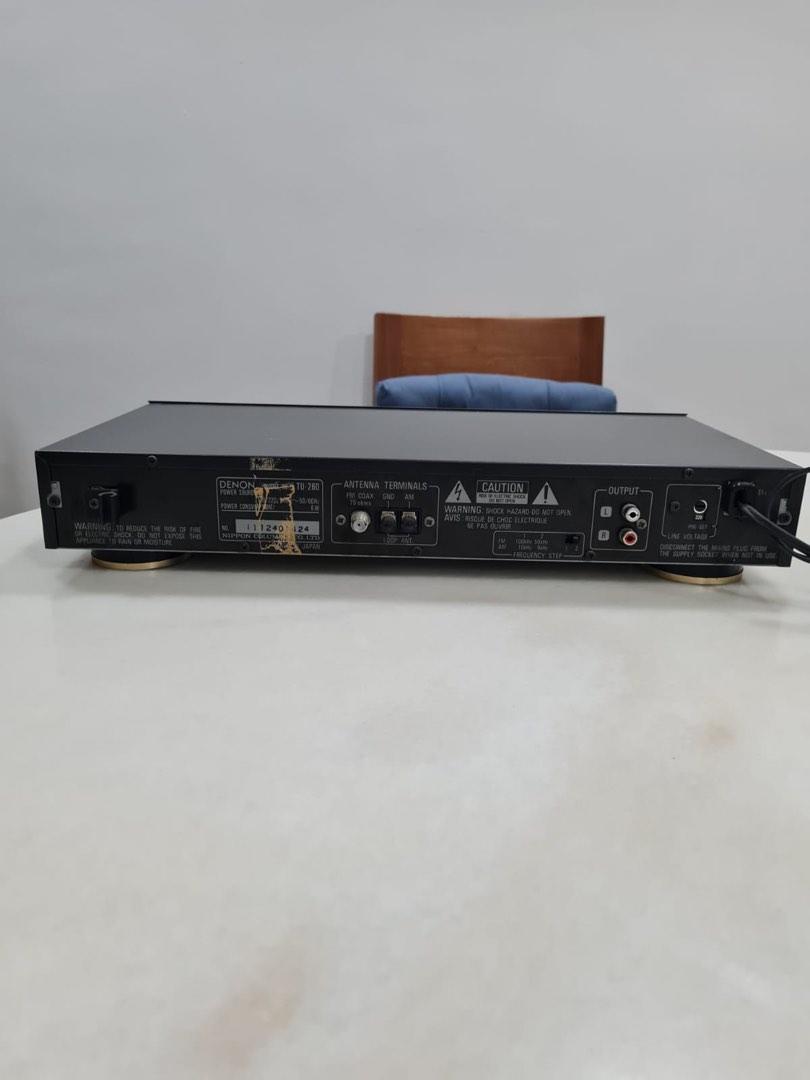 Denon Tuner TU-260, Audio, Soundbars, Speakers & Amplifiers on Carousell
