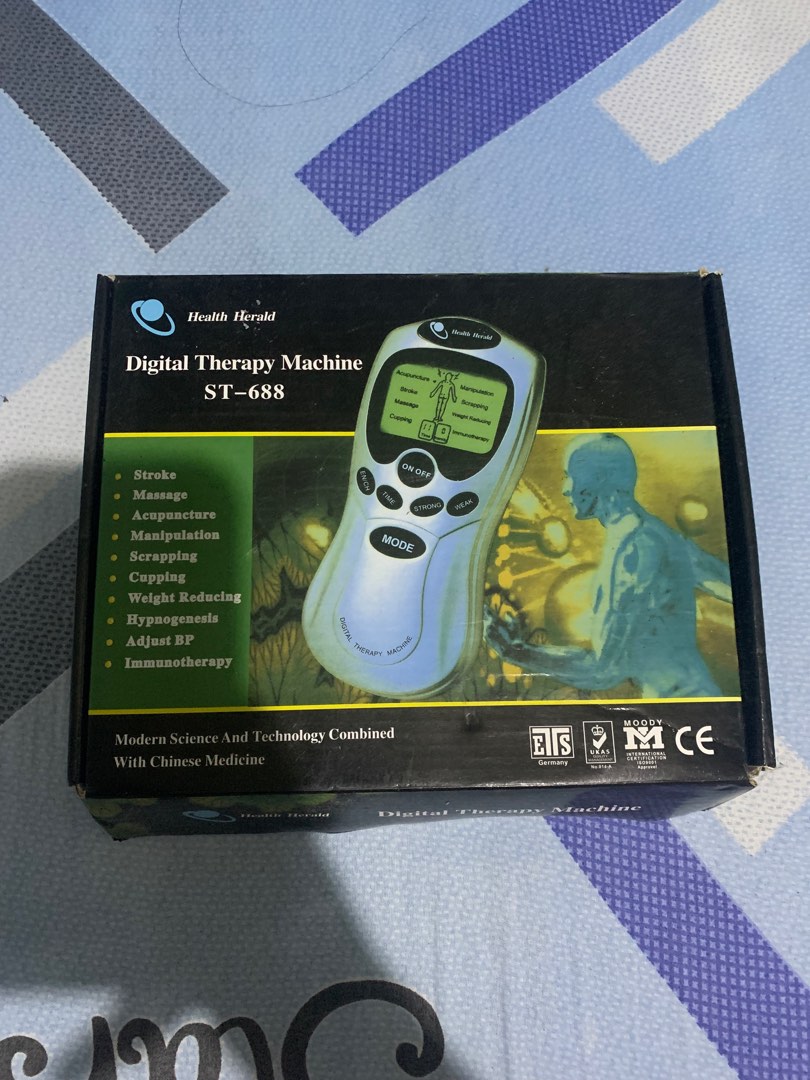 Digital Therapy Machine ST-668, Health & Nutrition, Massage Devices on ...