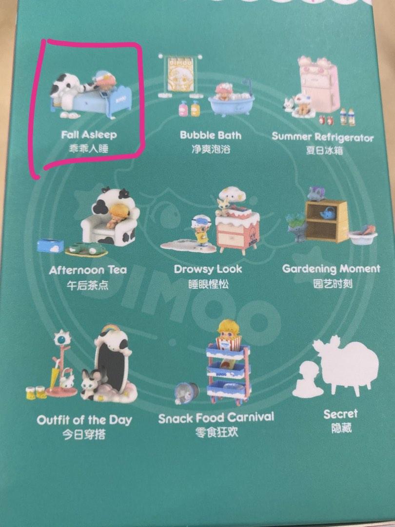 POPMART dimoo Homebody Fall Asleep, Hobbies & Toys, Toys & Games on ...