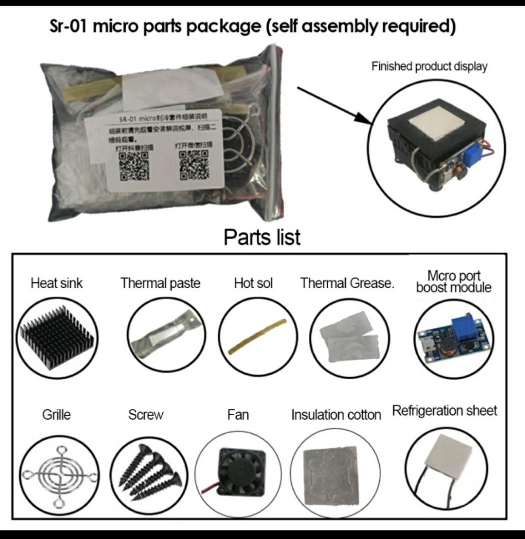 DIY mini cooler kits, Furniture & Home Living, Home Improvement ...