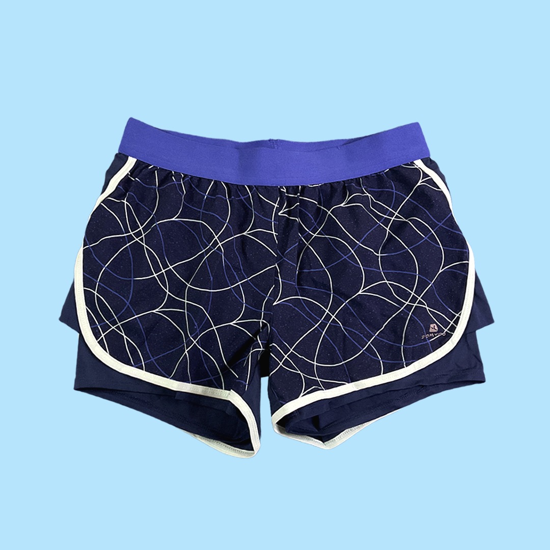 Domyos 2-in-1 sport shorts, Women's Fashion, Activewear on Carousell