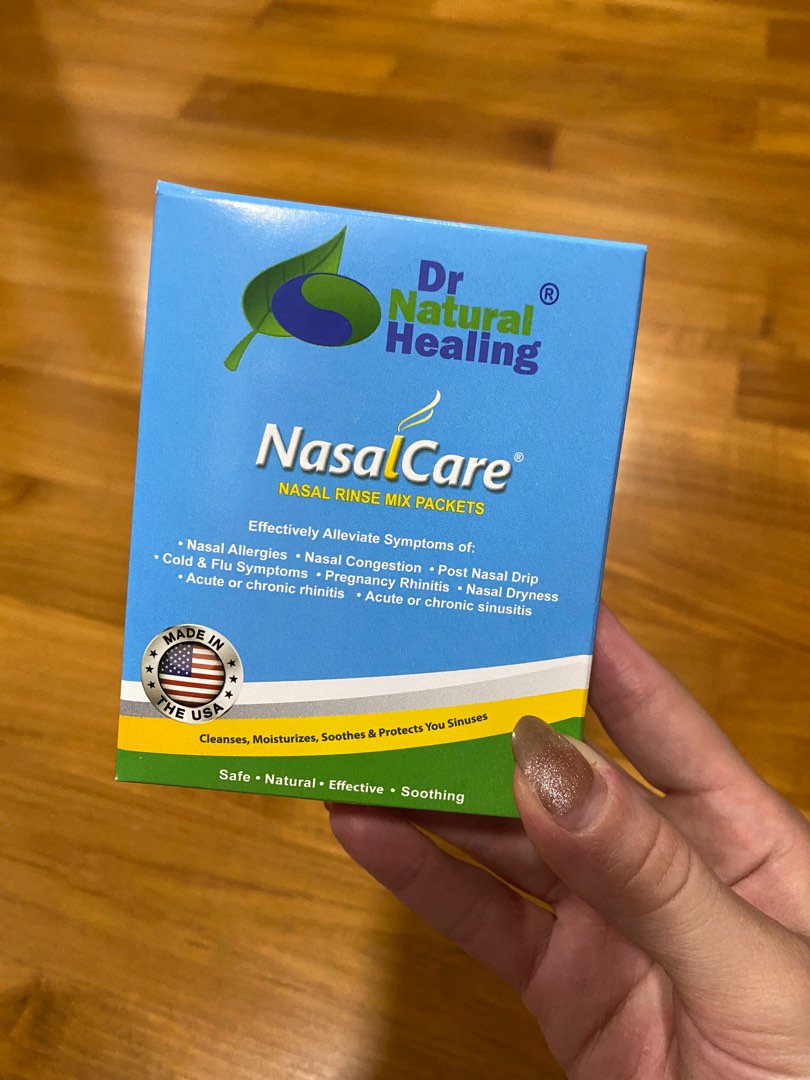 Dr natural healing nasal care rinse packet, Health & Nutrition, Medical ...