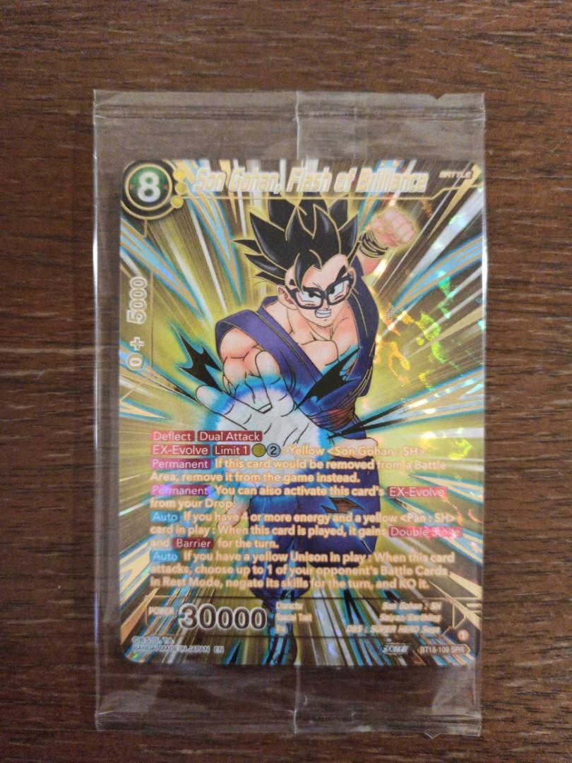 Dragon Ball Super CCG Card B18 Dawn of the Z Legends Son Gohan SPR ...