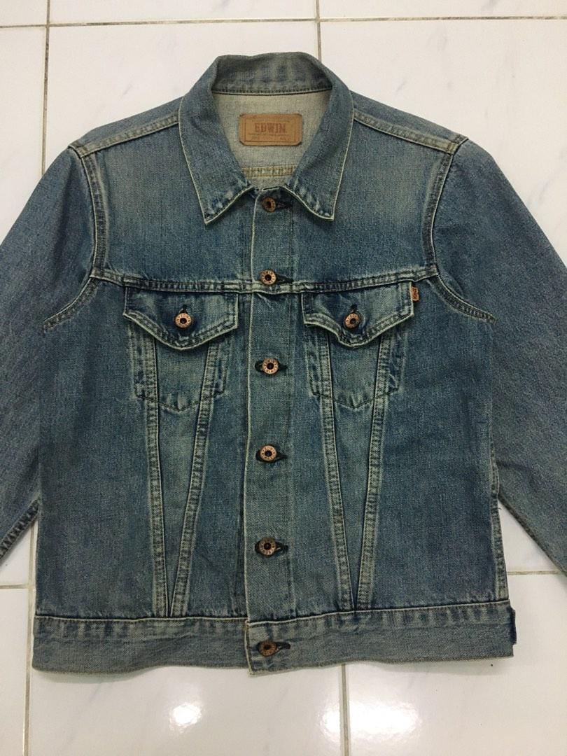 Edwin Selvedge Denim Jacket, Men's Fashion, Coats, Jackets and Outerwear on Carousell