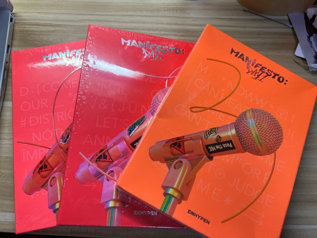 enhypen manifesto day one sealed albums, Hobbies & Toys, Memorabilia ...