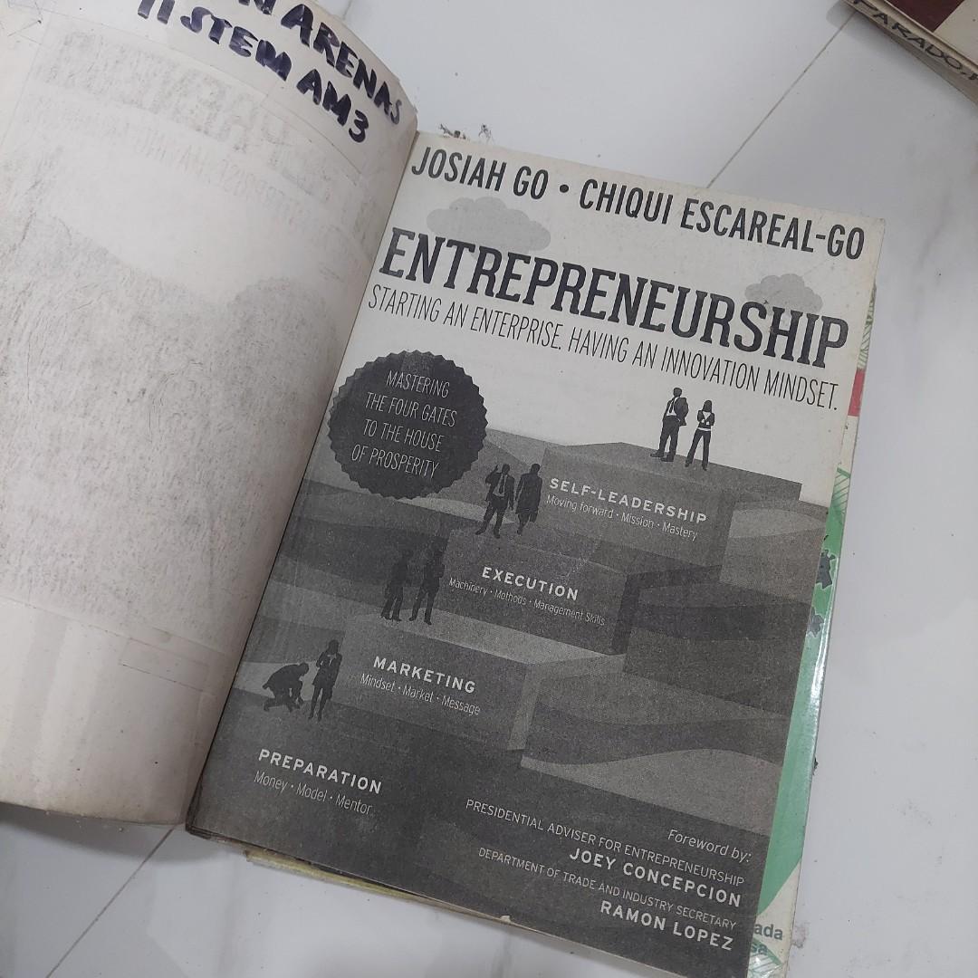 Entrepreneurship josiah go, Hobbies & Toys, Books & Magazines ...