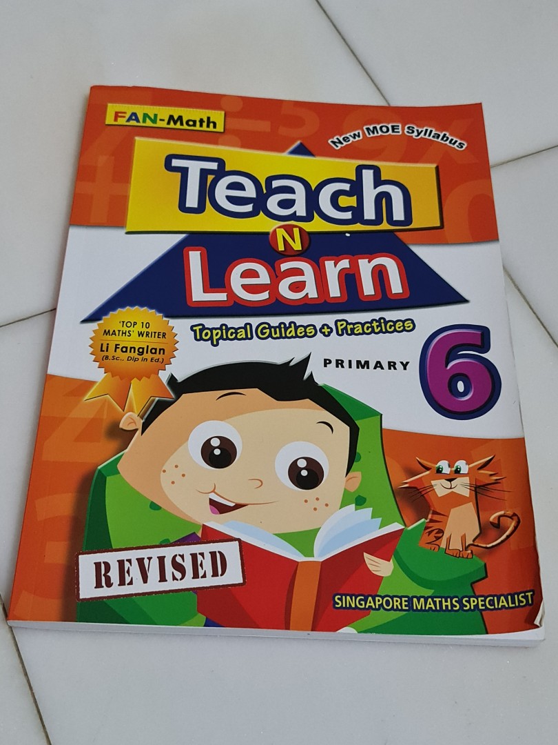 Fan-Math Primary 6 Teach N Learn Topical Guides + Practices, Hobbies & Toys, Books & Magazines ...