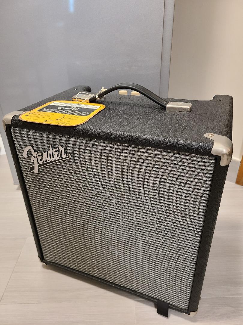 Fender Rumble 25 Bass Amplifier Amp, 興趣及遊戲, 音樂樂器 & 配件, 樂器 - Carousell