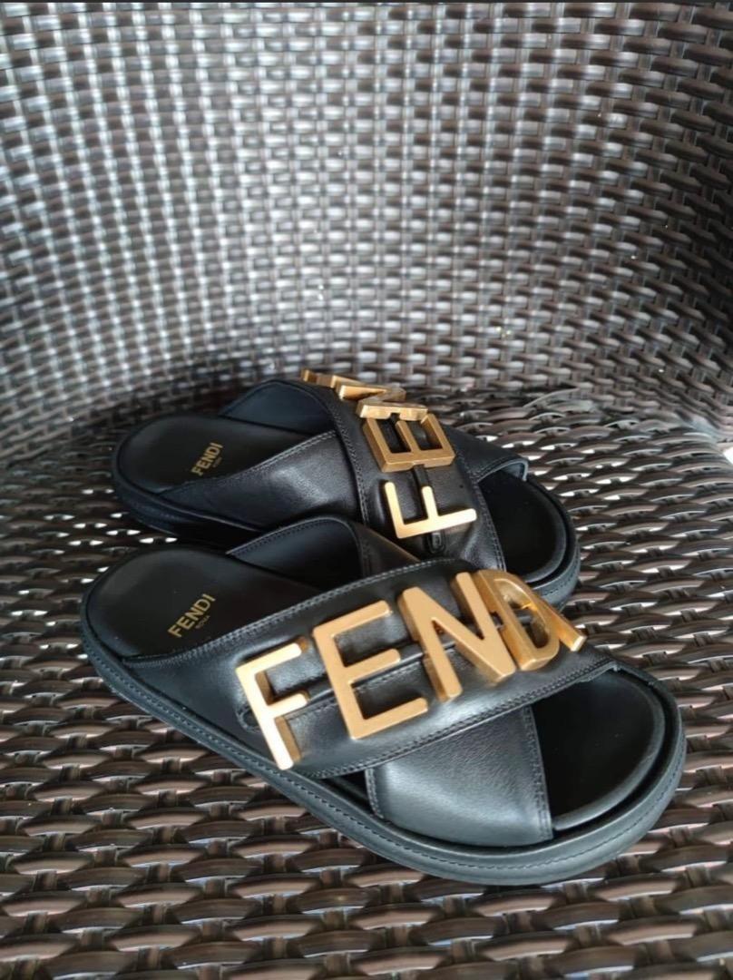 Fendi Slides, Luxury, Sneakers & Footwear on Carousell