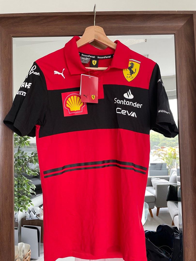 Ferrari F1 polo, Men's Fashion, Activewear on Carousell