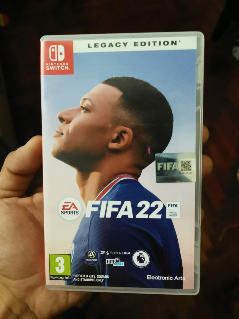 FIFA 2022 NINTENDO SWITCH - Legacy Edition, Video Gaming, Video Games ...