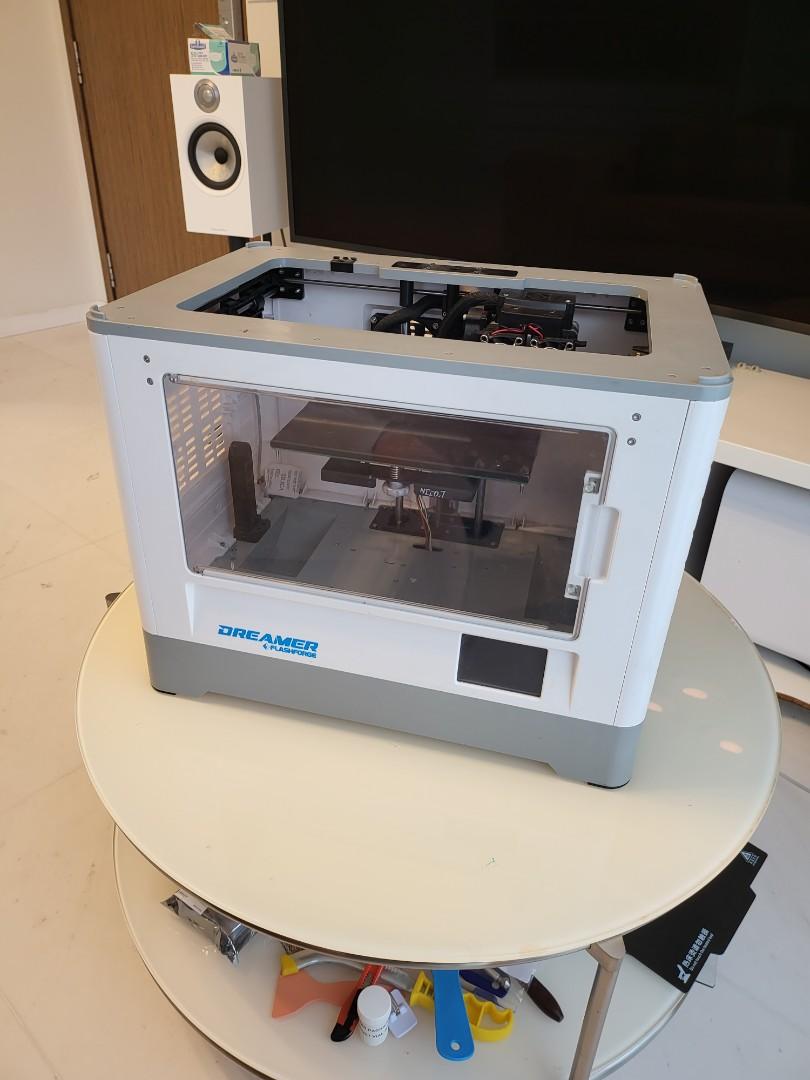 Flashforge Dreamer 3d printer with microswiss nozzle, Computers & Tech ...