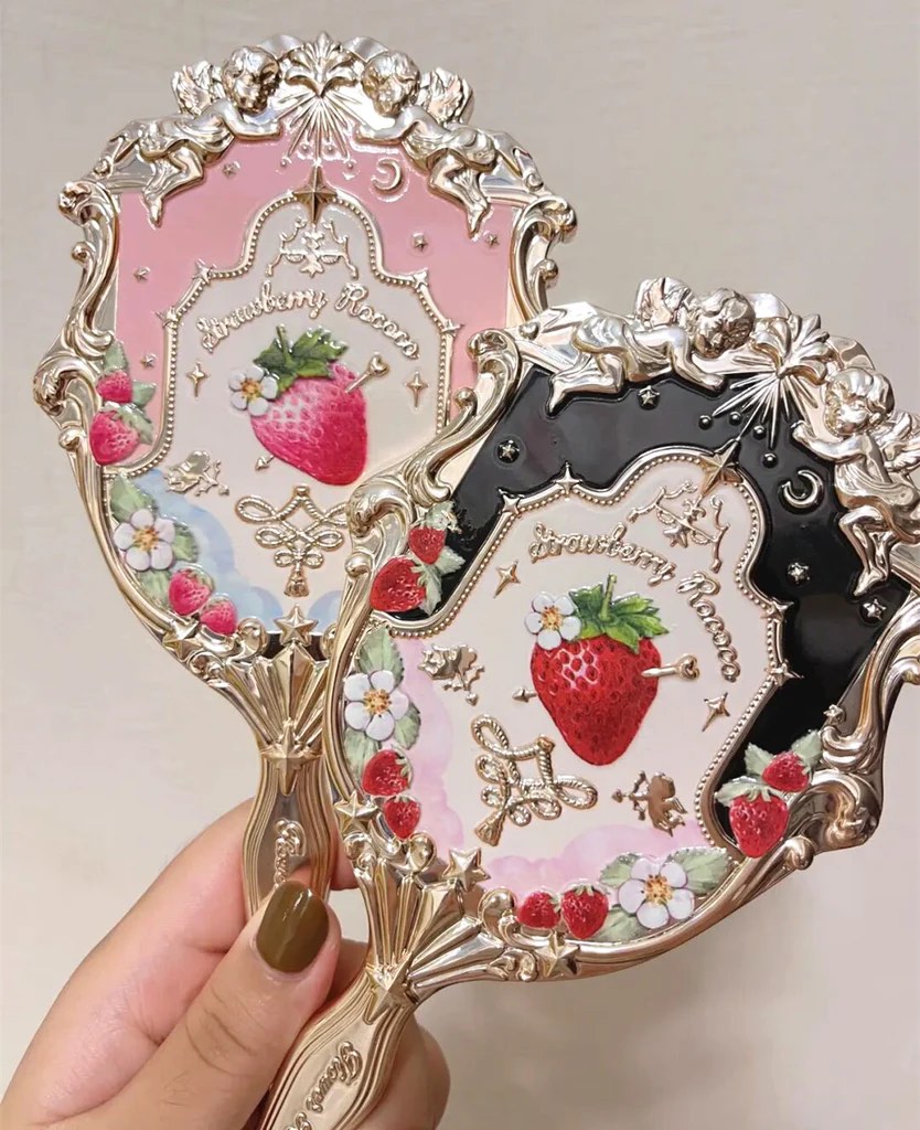 flower knows strawberry rococo hand mirror coquette dollette berry ...