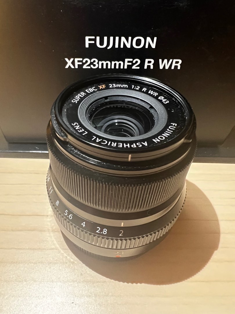 Fuji 23mm F2 Weather Resistant (WR), Photography, Lens & Kits on Carousell
