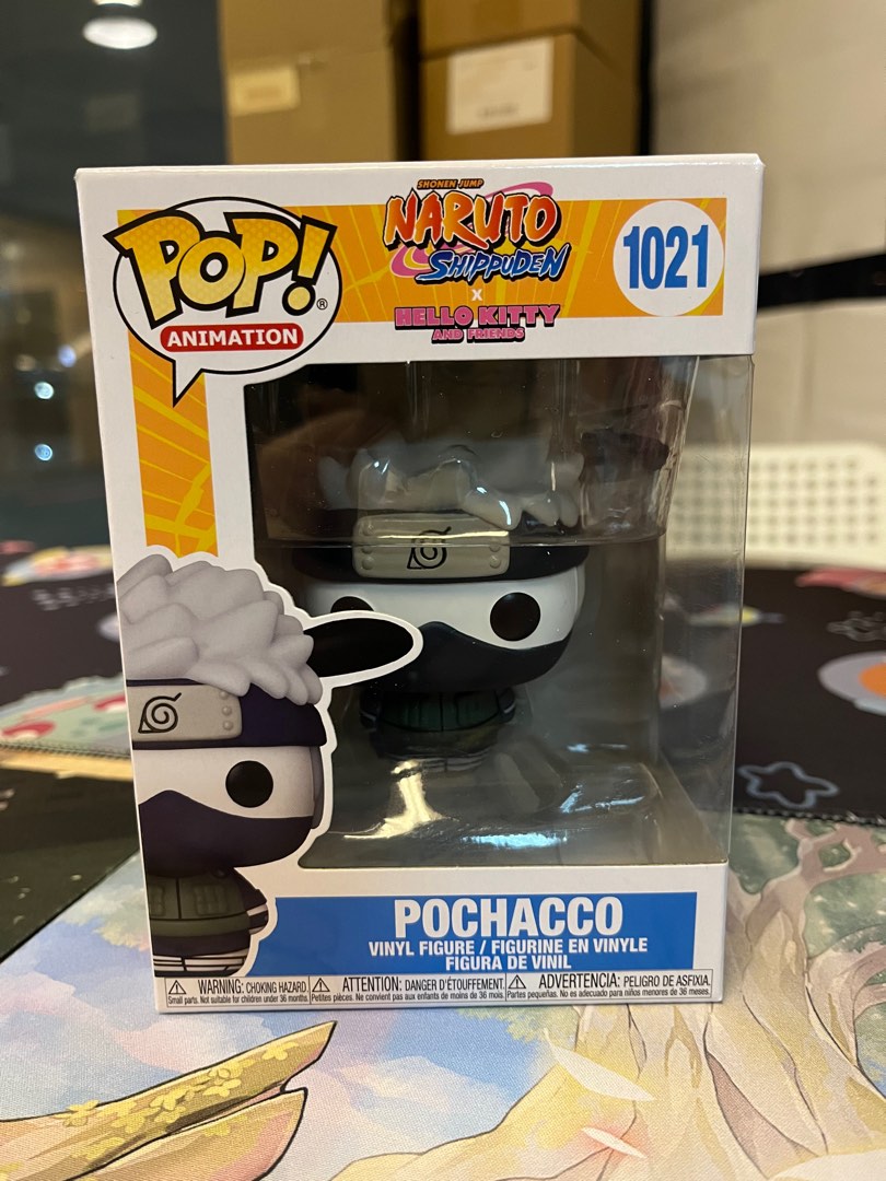 Funko POP!: Animation Naruto X Hello Kitty and Friends - Pochacco 1021 ...