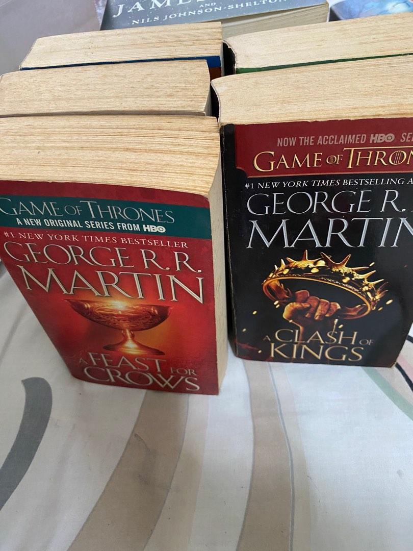 Game of thrones book series, Hobbies & Toys, Books & Magazines, Fiction ...