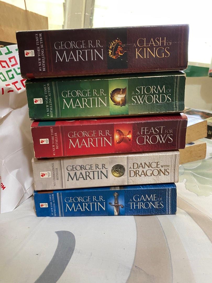 Game of thrones book series, Hobbies & Toys, Books & Magazines, Fiction ...