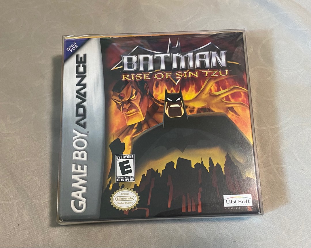 Gameboy Advance Game Boy GBA Batman Rise of Sin Tzu ( U.S Version), 預購 ...