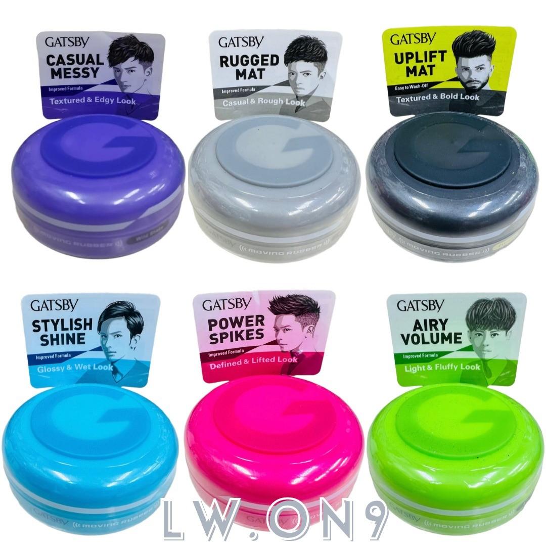GATSBY MOVING RUBBER IMPROVED FORMULA CONTAINS HAIR CARE AND ...
