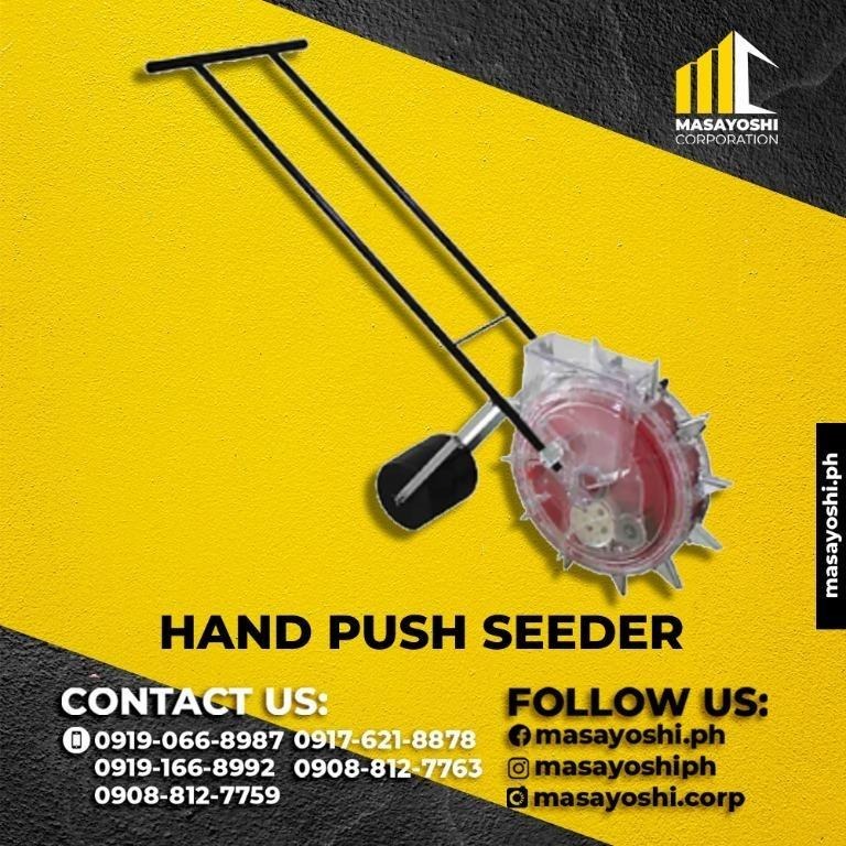 Hand Push Seeder | Manual Seeder | Seeder | See Planter | Farming ...