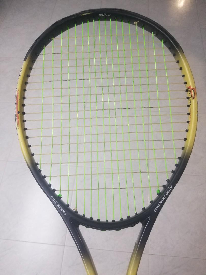 Head Radical Tour Agassi OS tennis racket l2, Sports Equipment, Sports ...