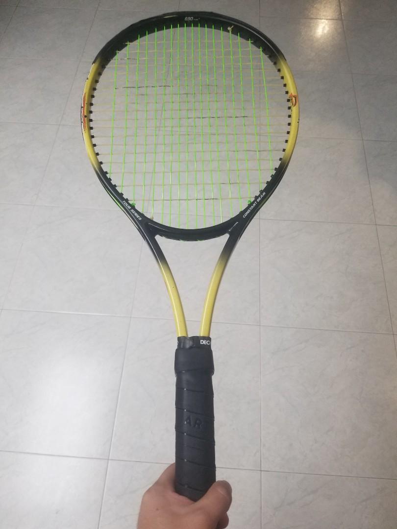 Head Radical Tour Agassi OS tennis racket l2, Sports Equipment, Sports ...