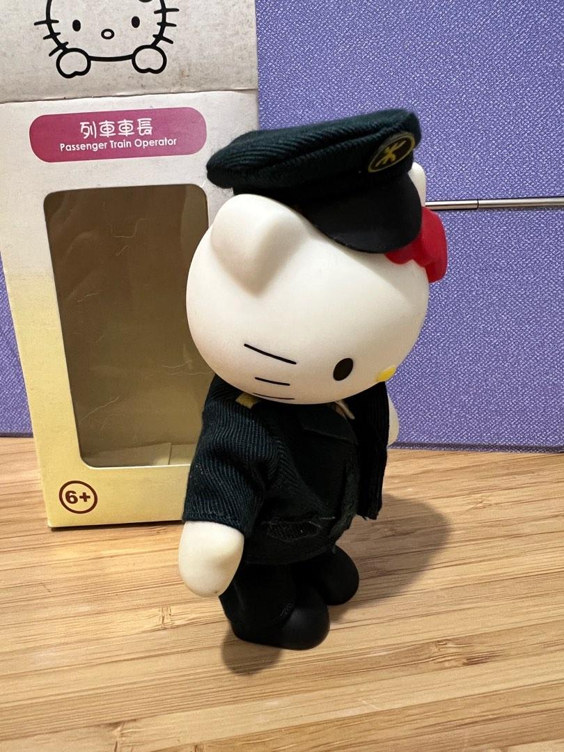 絕版中古Hello kitty 吉蒂貓 地鐵列車車長MTR公仔, 興趣及遊戲, 玩具 & 遊戲類 - Carousell