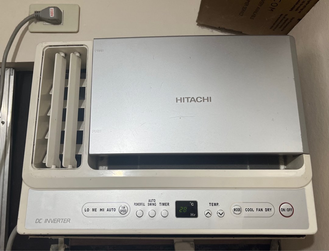 Hitachi DC Inverted Window Type 1HP, Car Parts & Accessories, Engine ...