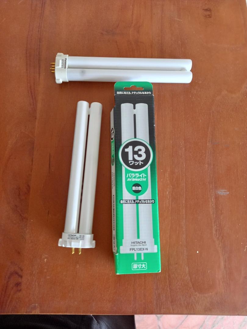 Hitachi FPL13EX-N, Paralite Compact Fluorescent Lamp, 5000K, Furniture ...
