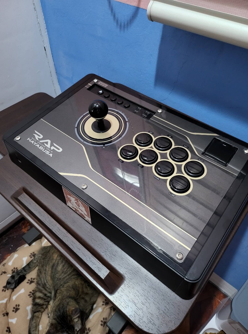 Hori RAP N Hayabusa - Sanwa Lever and Buttons (Still Available), Video ...