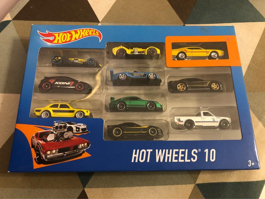 Hot Wheels @ Hotwheels 10 Pack Datsun mazda Porsche Ford Escort Yellow ...