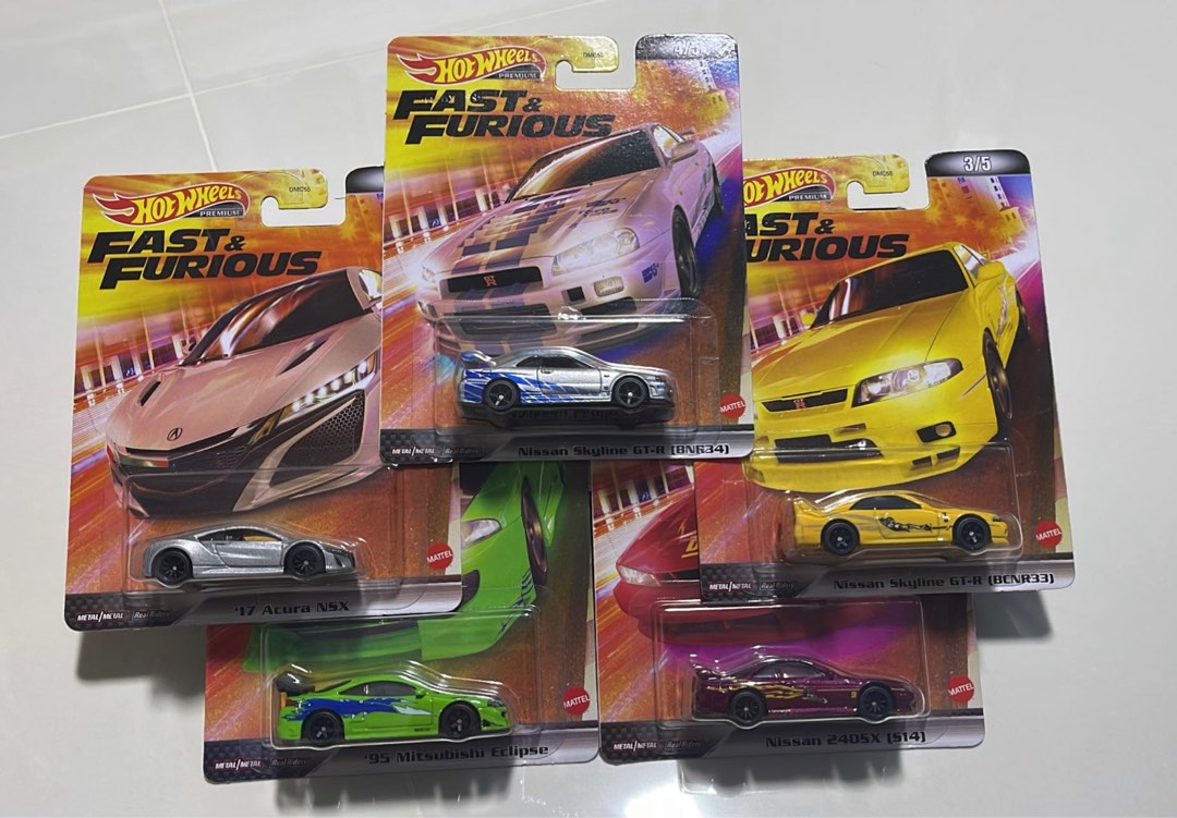 Hot wheels fnf set, Hobbies & Toys, Toys & Games on Carousell