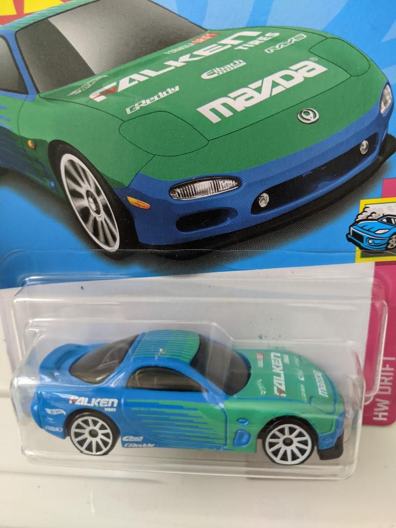 HotWheels FALKEN Mazda RX-7, Hobbies & Toys, Toys & Games on Carousell