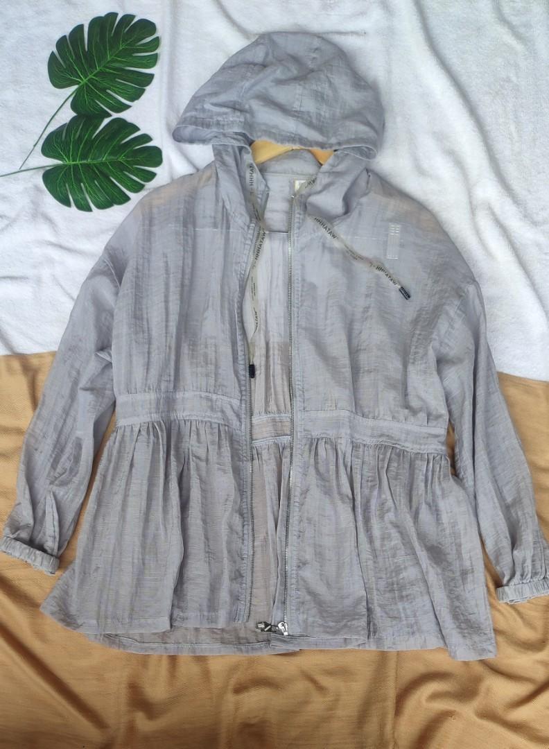 HQ BRANDED SEE THROUGH JACKET, Women's Fashion, Coats, Jackets and ...