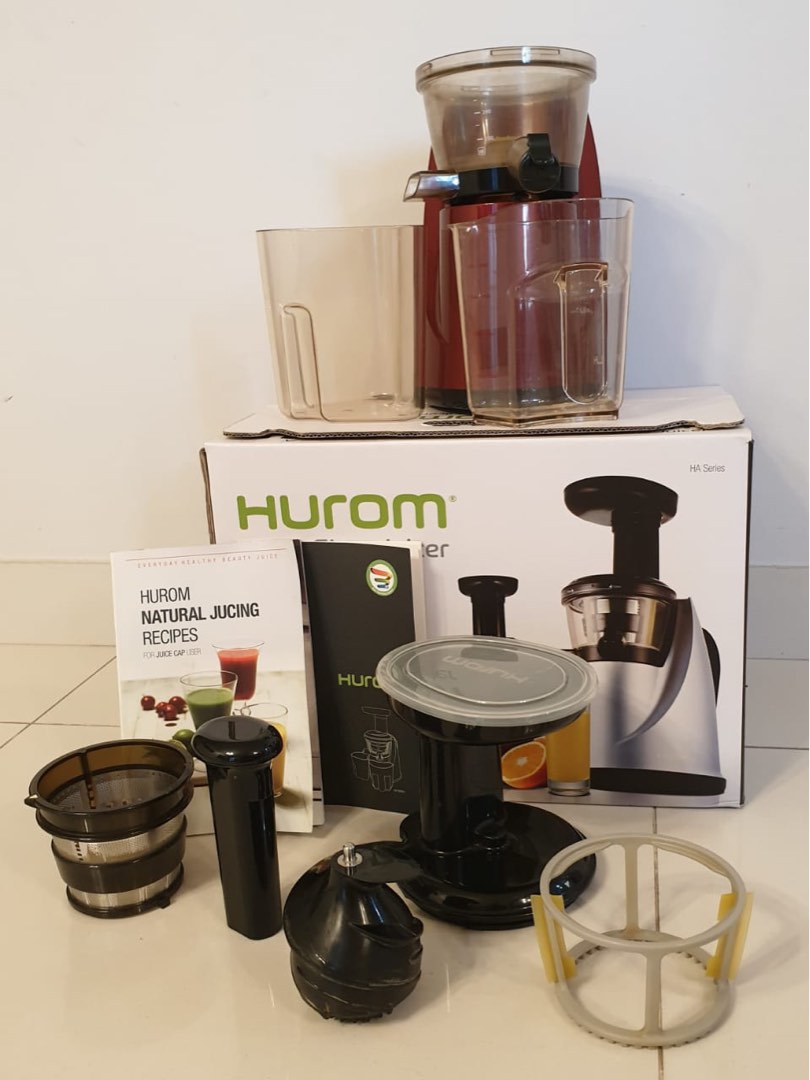 Hurom Slow Juicer- Red, TV & Home Appliances, Kitchen Appliances ...