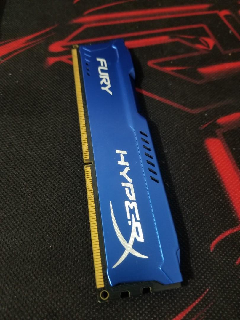 HyperX Fury 4gb ddr3, Computers & Tech, Parts & Accessories, Computer ...