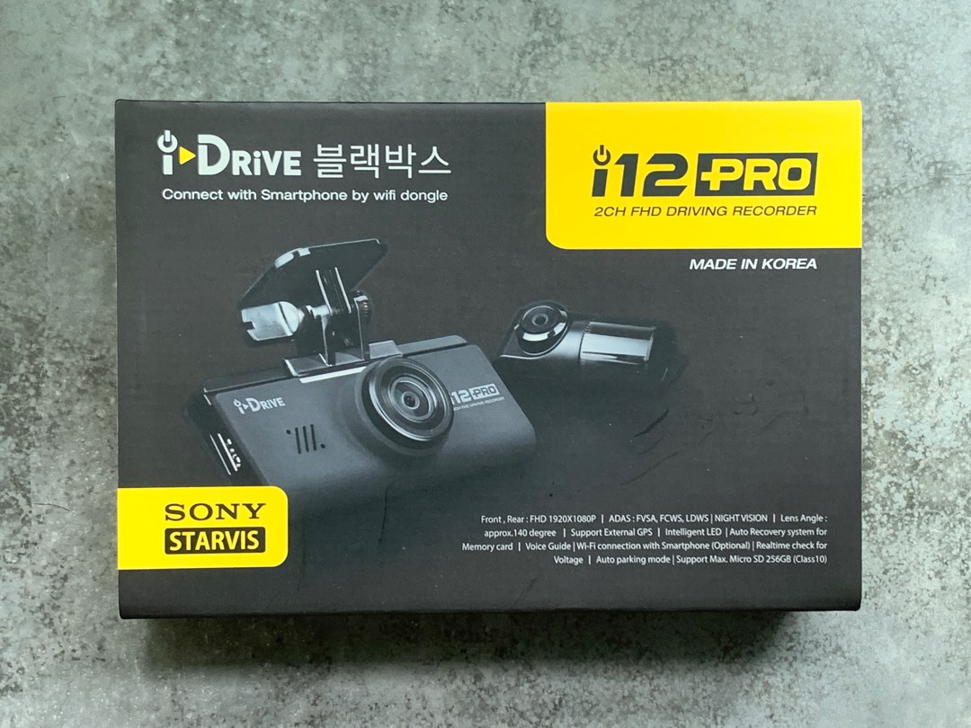 Idrive i12 Pro 2 Channel Full HD Camera (Not Iroad), Car Accessories ...