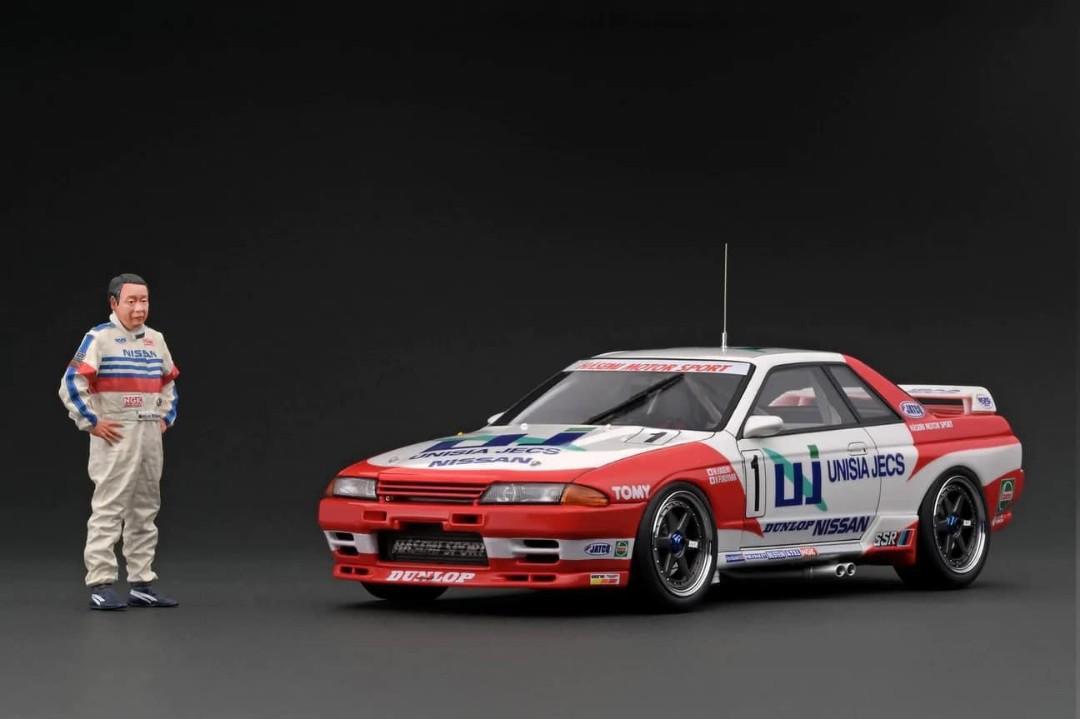 IG 1:18 Nissan Skyline GT-R R32 UNISIA JECS #1 1993 JTC with Masahiro Hasemi, 興趣及遊戲, 玩具 & 遊戲類 on ...