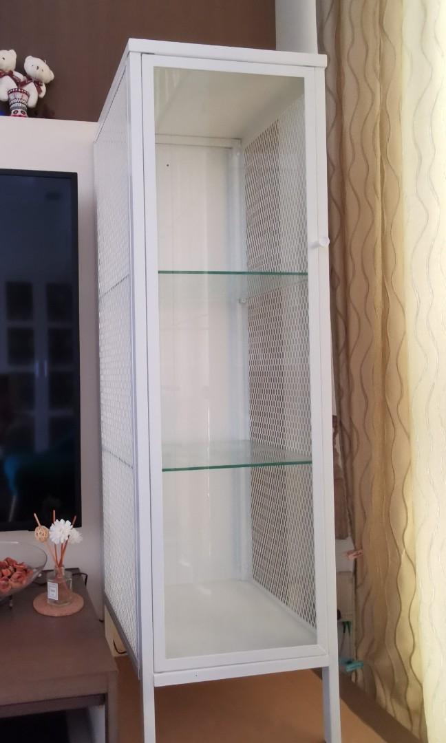IKEA Baggebo display cabinet with glass shelf & door, Furniture & Home ...